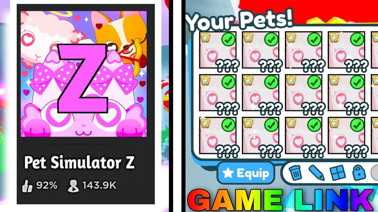 🎁 PET SIMULATOR Z LINK - YouTube