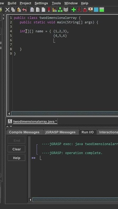Initializing a 2D Array - YouTube