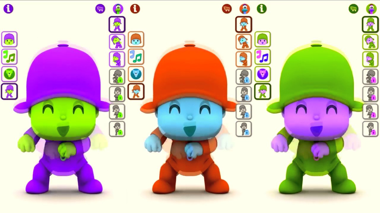 Talking Pocoyo Colors Reaction Compilation HD Funny Videos 2016. - YouTube