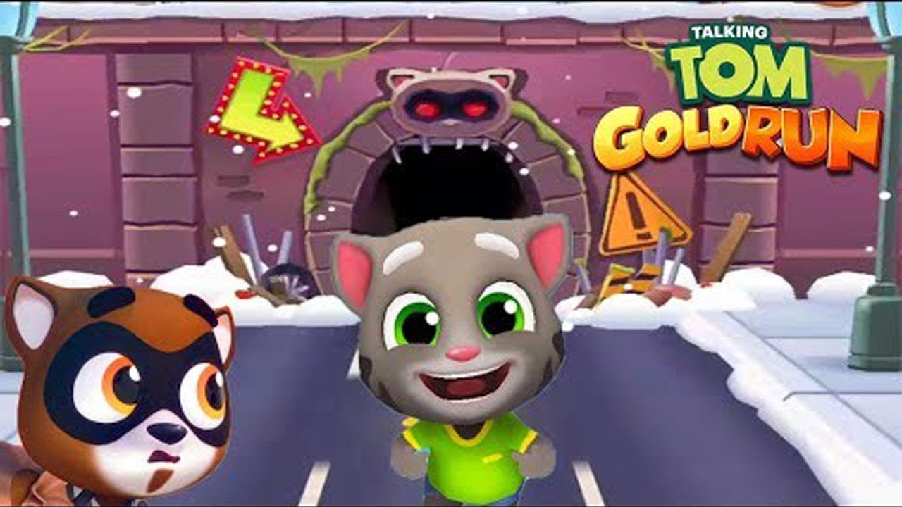 Talking Tom Gold Run Gameplay - Talking Tom vs Raccoon Robber 2019 ...