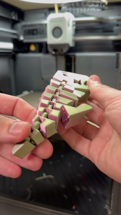 3D Print Flexi Dinosaur #cool3dprints #3dprinting #3dprinted - YouTube