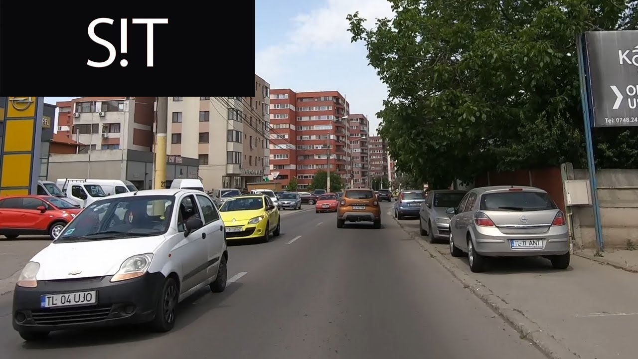 Strada Baba Novac Si Bulevardul Aurel Vlaicu Constanta In Trafic - YouTube