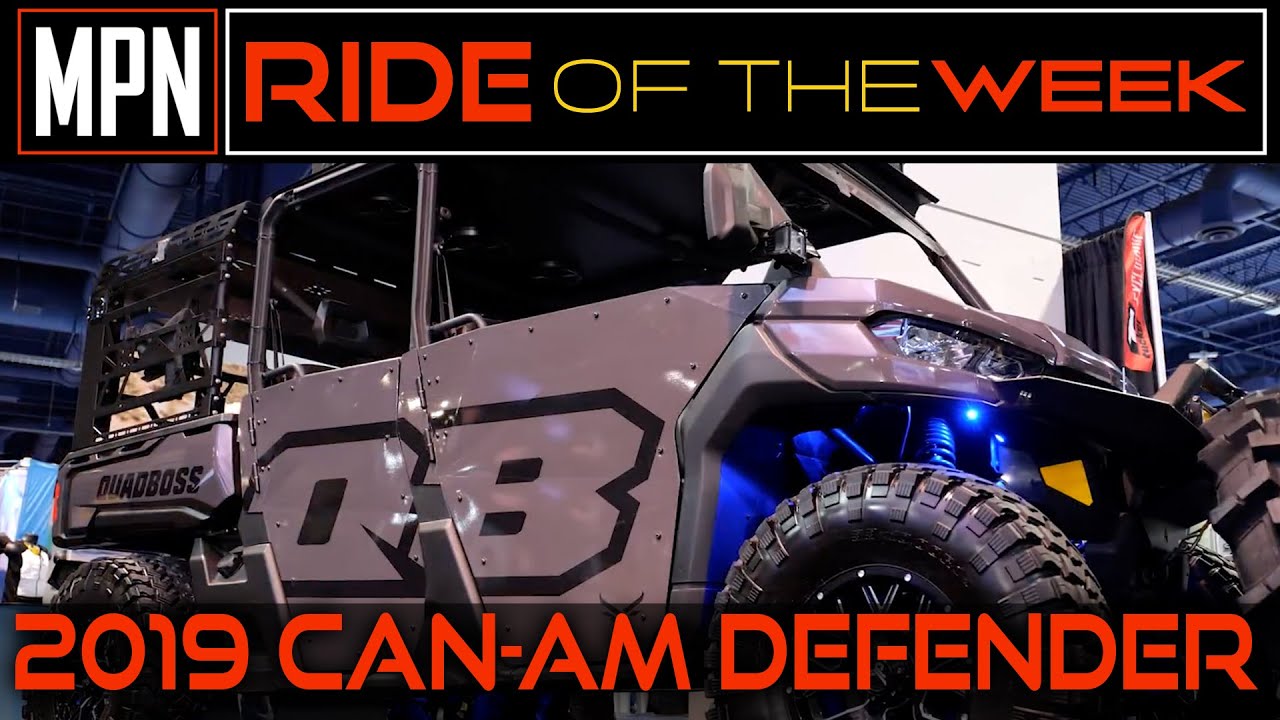 QuadBoss Customized 2019 Can-Am Defender - YouTube
