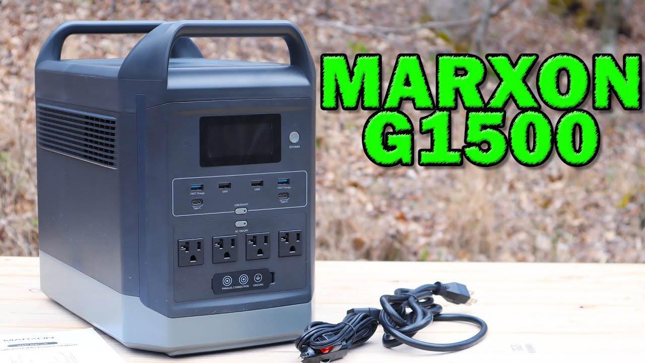 Marxon G1500 Power Station review - YouTube