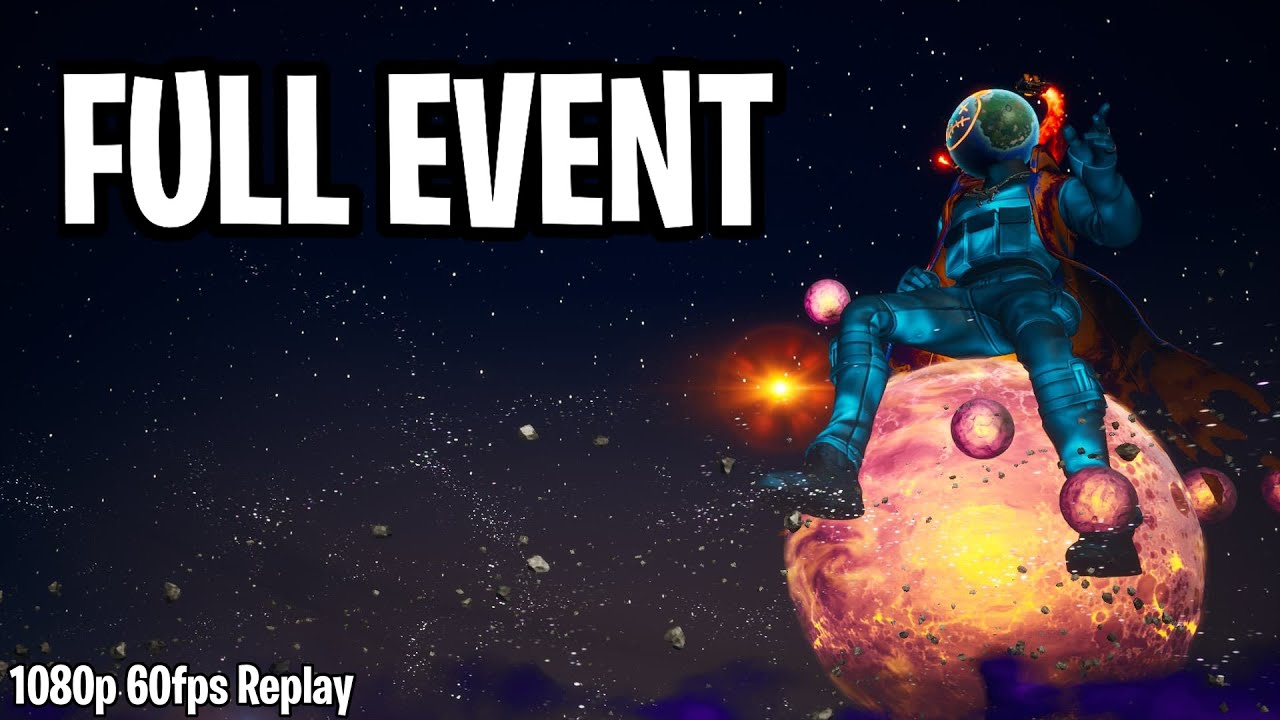 The Best Fortnite Live Event? Travis Scott Full Concert! 1080p 60fps ...