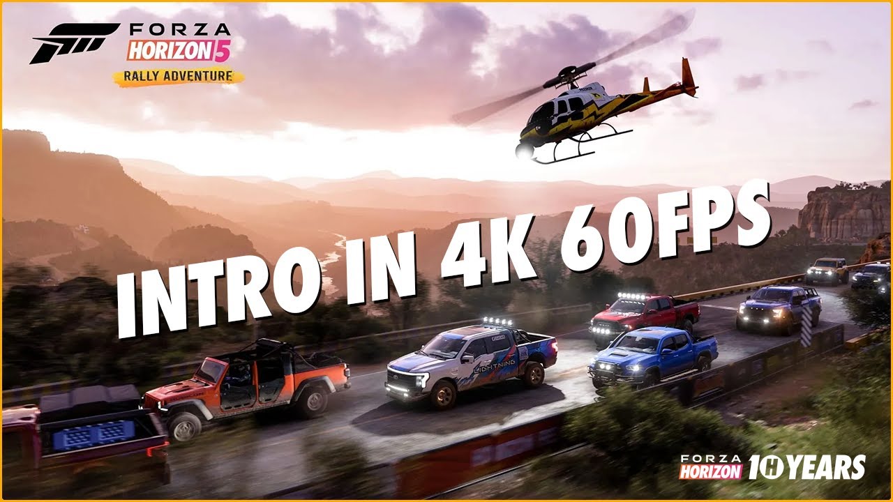 FH5 Rally Adventure DLC Intro 4K 60FPS - YouTube