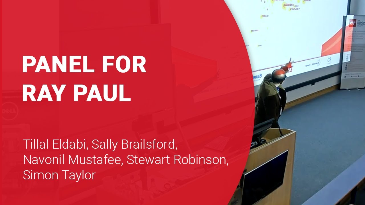 Simulation Workshop 2023 - Panel for Ray Paul - YouTube