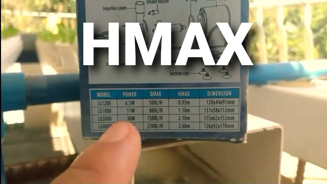 WATER PUMP FOR NFT HYDROPONICS SYSTEM - YouTube