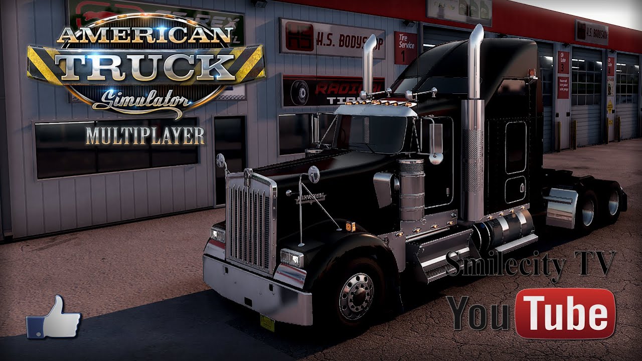 ATS live. American truck simulator. С грузом по штатам. TruckersMP ...