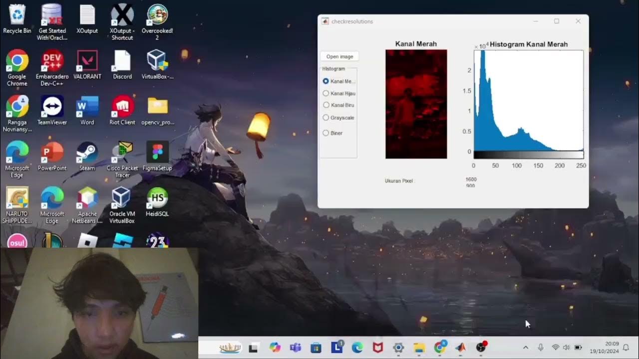 Mengubah Foto menjadi Rgb | Pengolahan citra - YouTube