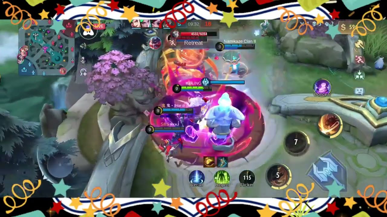 MYTHIC Gameplay Livestream Mobile Legends Migz Game Number 7 - YouTube
