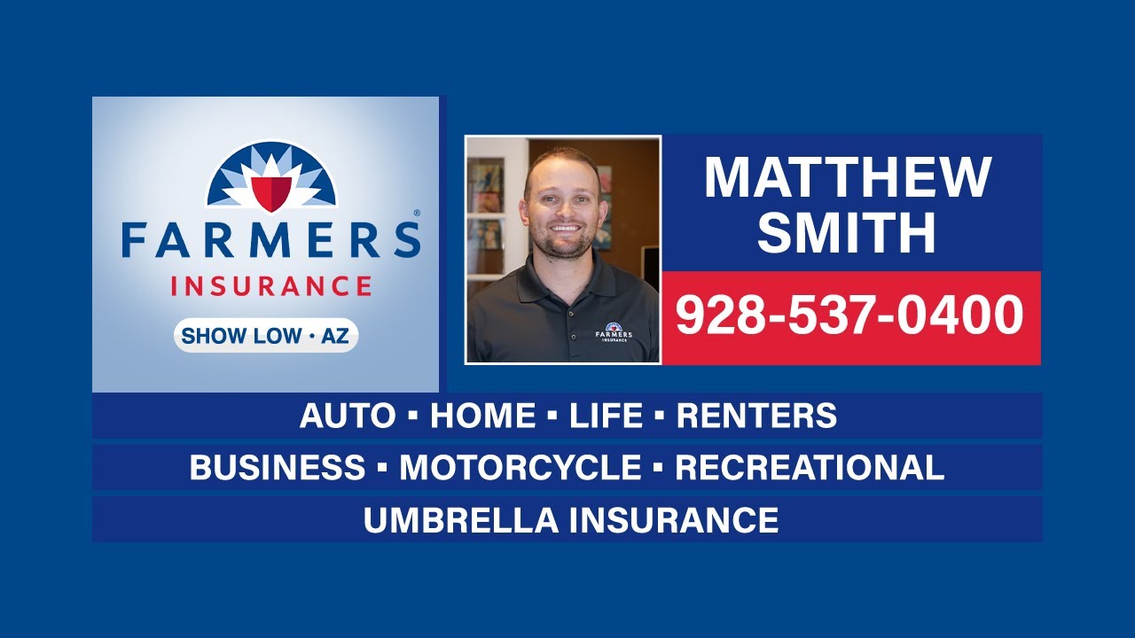 Farmers Insurance - Matthew Smith - YouTube