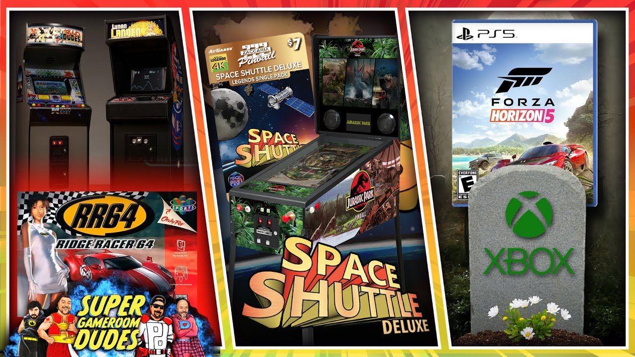 AtGames Space Shuttle Deluxe, Is XBOX Dead? Quarter Arcades First Look ...