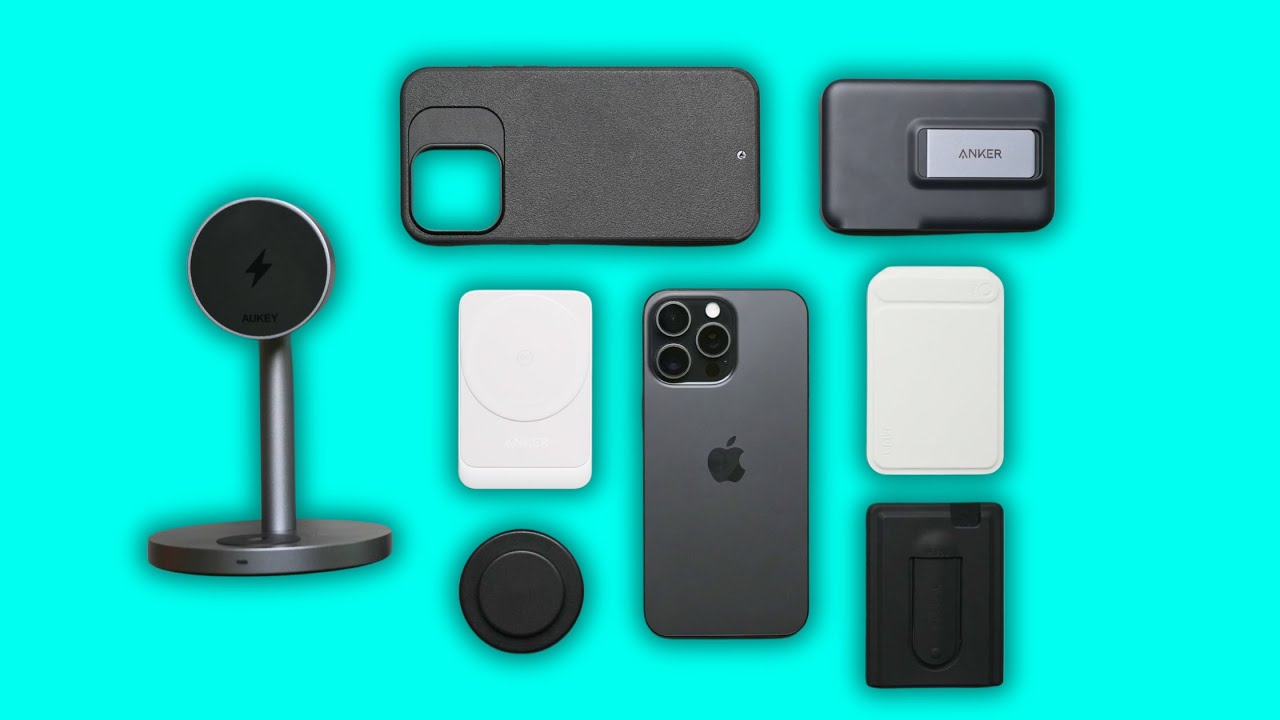The BEST MagSafe Accessories for iPhone 15 Pro Max!! - YouTube