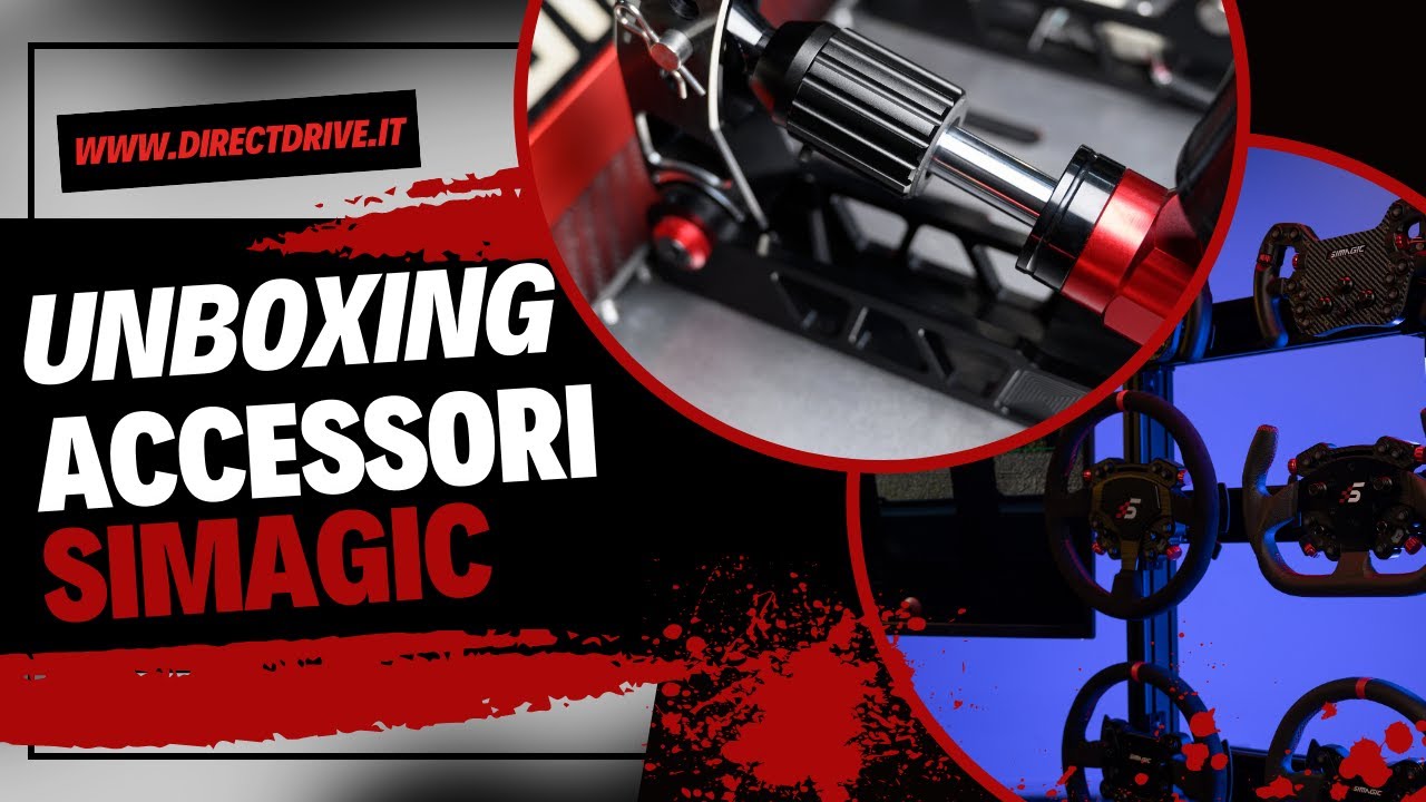 I Nuovi Accessori per Il Tuo Simulatori di Guida Simagic - YouTube