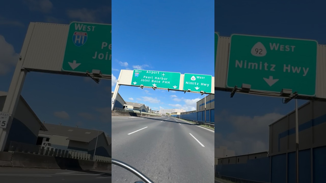 Scenic views on Nimitz Hwy, Honolulu, Hawaii. Like & subscribe, working ...