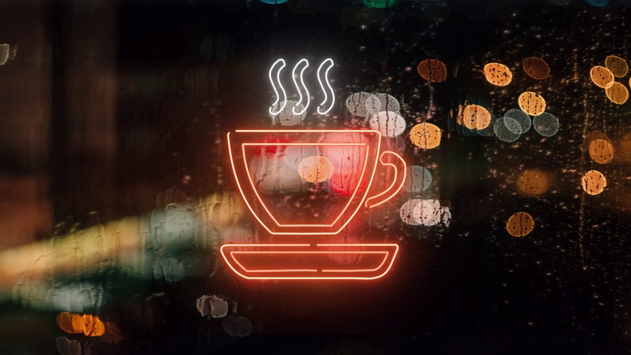 tea cup with neon background / vfx footage / - YouTube