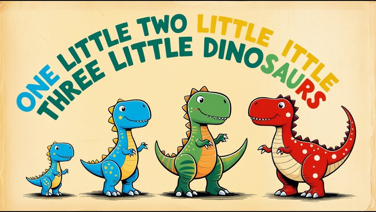 10 Little Dinosaurs | Kids Songs | Super Simple Dinosaurs - YouTube