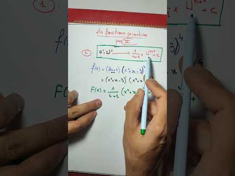fonctions primitives : part 3 (la règles U'*U^n) - YouTube