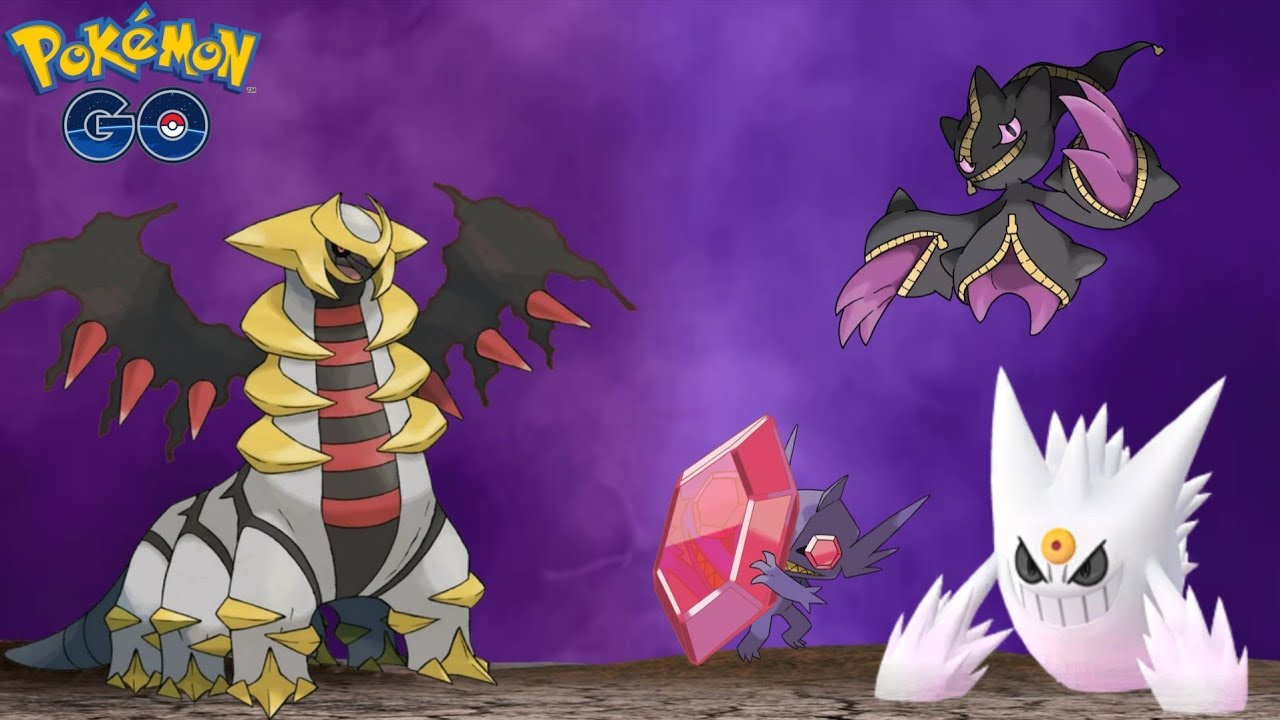 LIVE Raids: Giratina + Mega Gengar, Sableye & Banette! #pokemongo #live ...