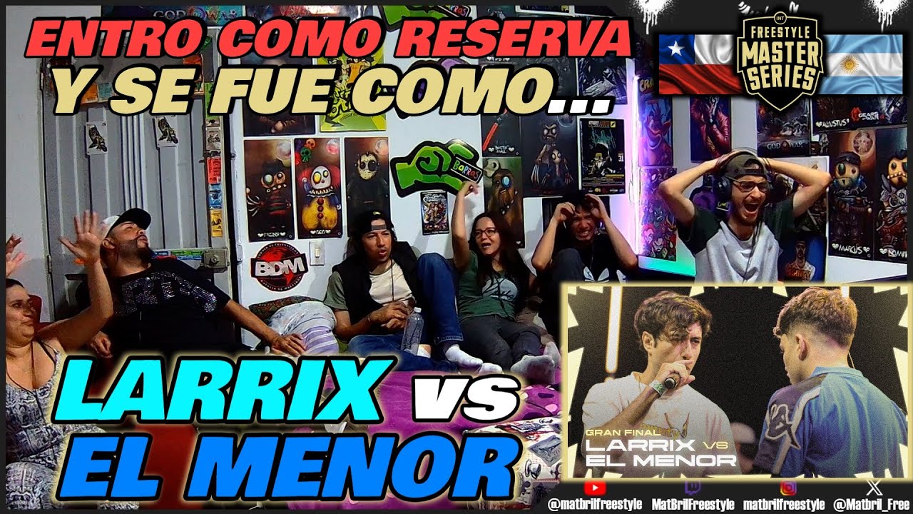 🔴COLOMBIANOS REACCIONAN a LARRIX vs EL MENOR - LA NUEVA ETAPA DEL ...