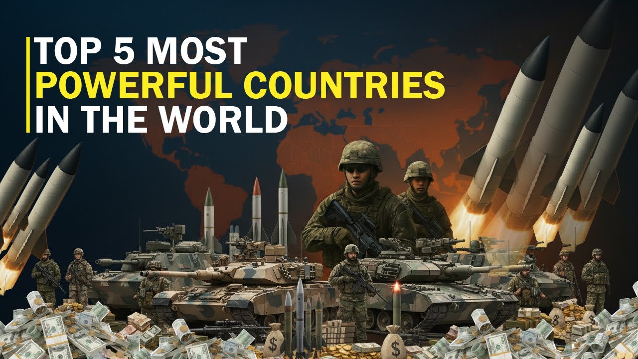 Top 5 Most Powerful Countries In The World 2025 - YouTube