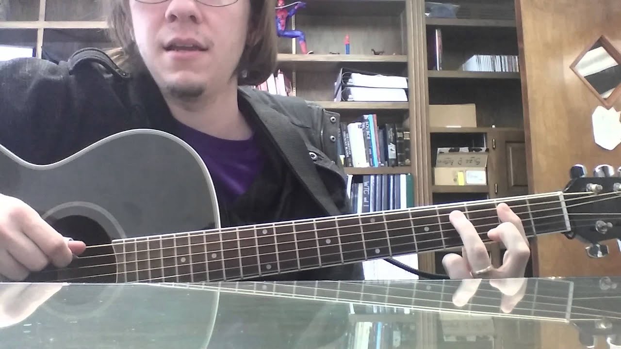 How to play a basic blues rift on guitar - YouTube