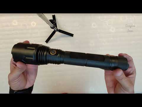 XHP160 LED FLASHLIGHT FIRST CONTACT Cel mai puternic NEW 2020 16 CORE ...