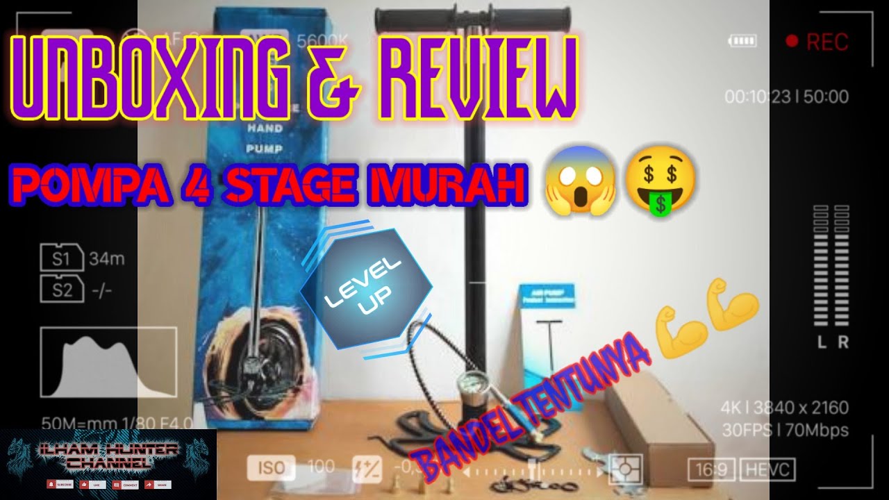 UNBOXING & REVIEW POMPA PCP 4 STAGE || POMPA QUPB - YouTube