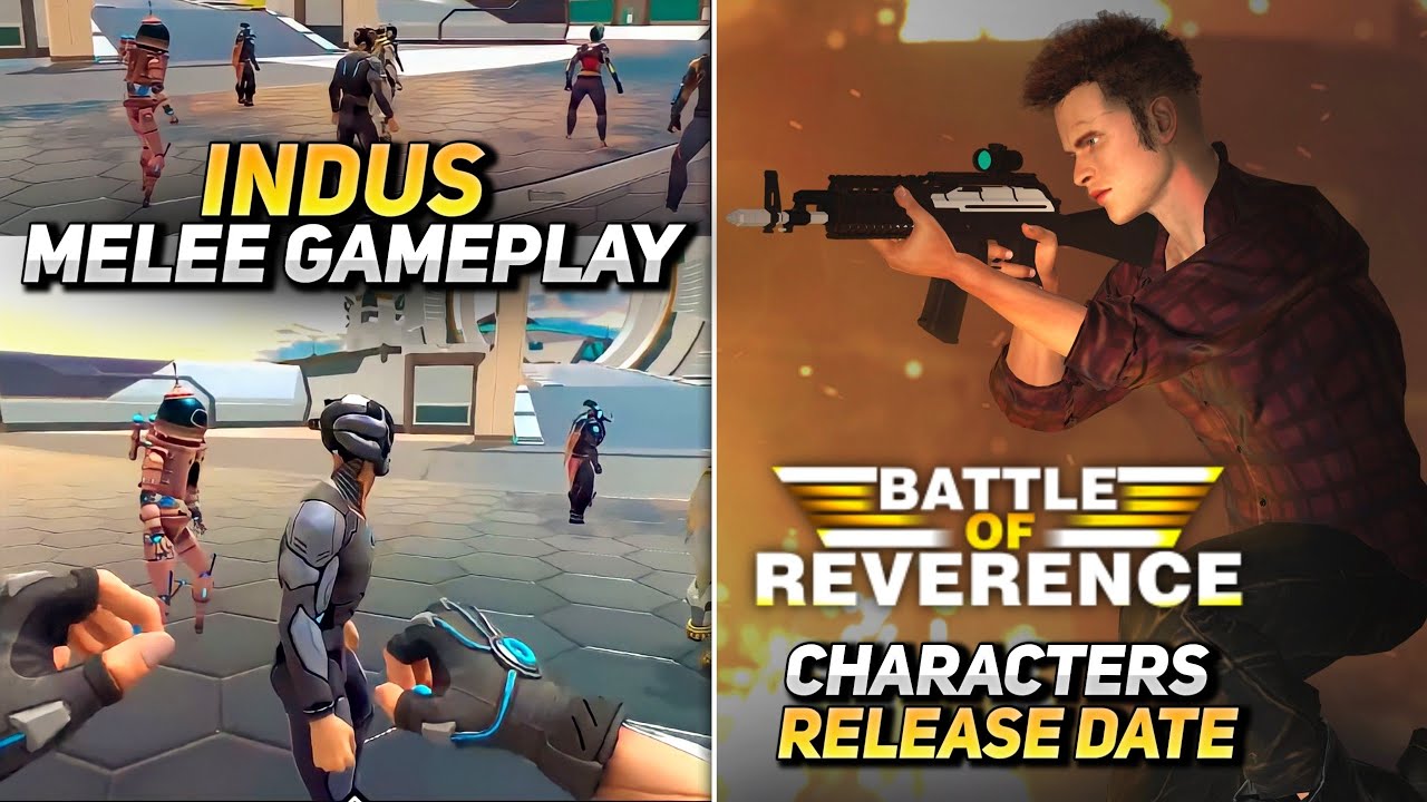 😍 INDUS GAME MELEE ATTACK GAMEPLAY | BATTLE OF REVERENCE CHARACTERS AND ...