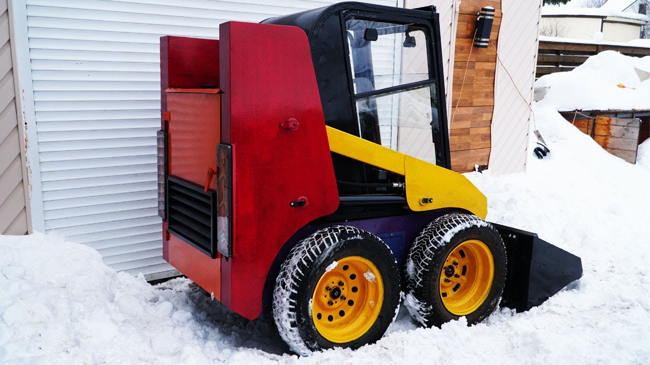 How to Build Skid-steer Loader. Final - YouTube