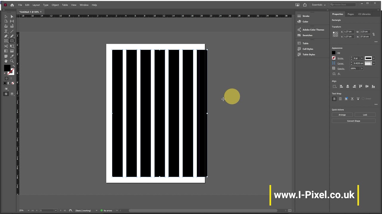Compound path in InDesign - YouTube