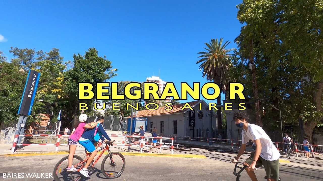 [4K] Buenos Aires Walk - Barrio de Belgrano R / Plaza Castelli - Buenos ...