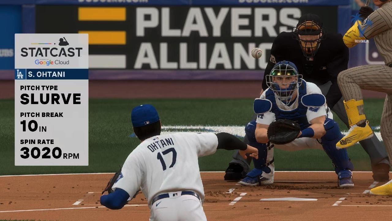 Game 157. SHOHEI OHTANI's slurve with spin rate 3020 rpm!!! MLB The ...