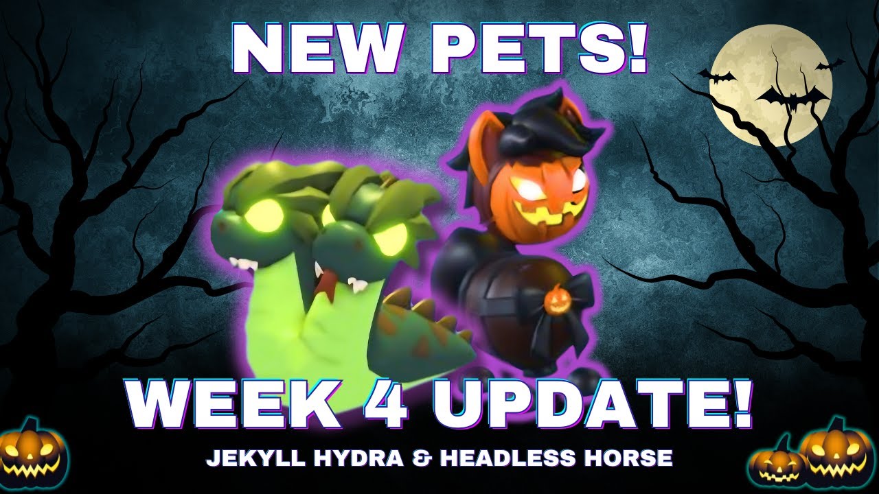 Week 4 Halloween Update in Adopt Me! 👻 Meet the Headless Horse & Jekyll ...