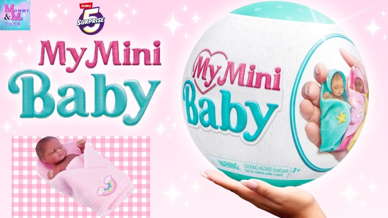 (TOO CUTE!) 5 SURPRISE MY MINI BABY SERIES 1 UNBOXING! ROUND 2 - YouTube