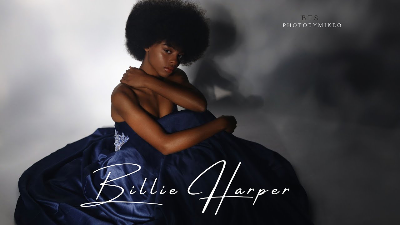 Elegant Water Effect Photoshoot with Model Billie Harper | Behind the ...