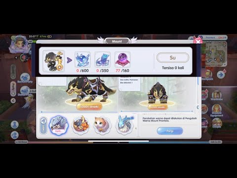 CARA MENDAPATKAN MOUNT WARG BLACK GOLD DI RAGNAROK X GENERATION ROX # ...