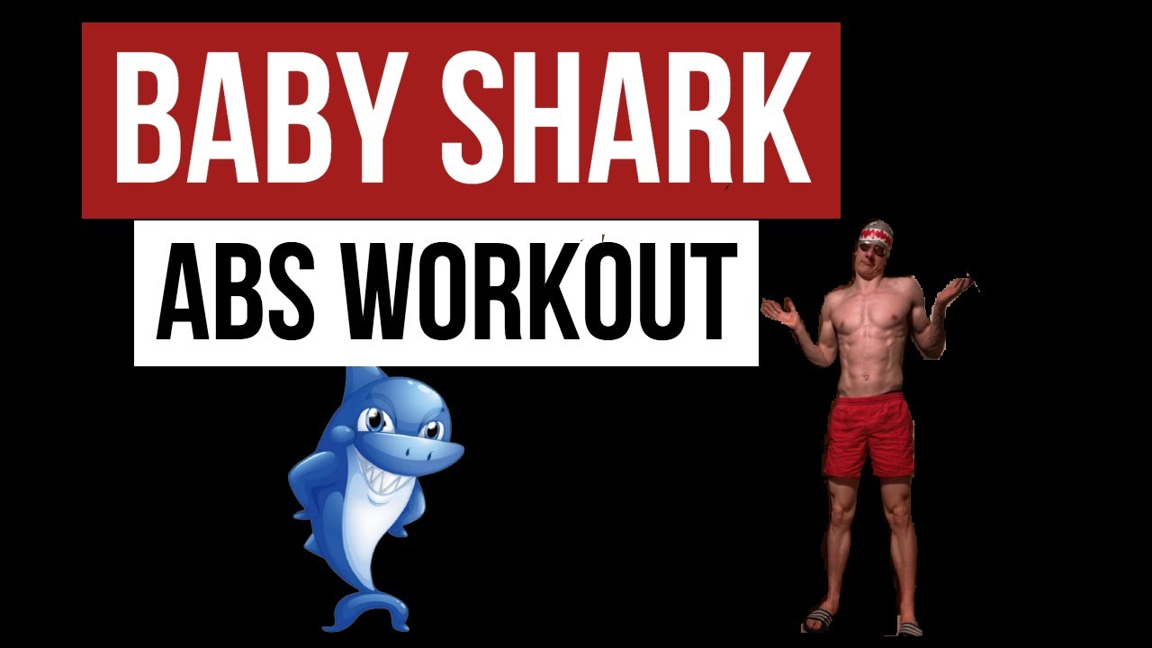 BABY SHARK ABS CHALLENGE 🦈 - YouTube