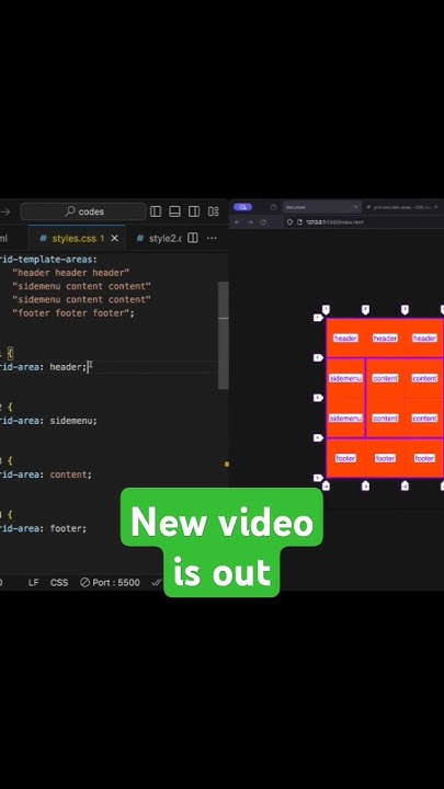 Css Grid Basic Tutorial Cssgrid Css3 Youtube 3961