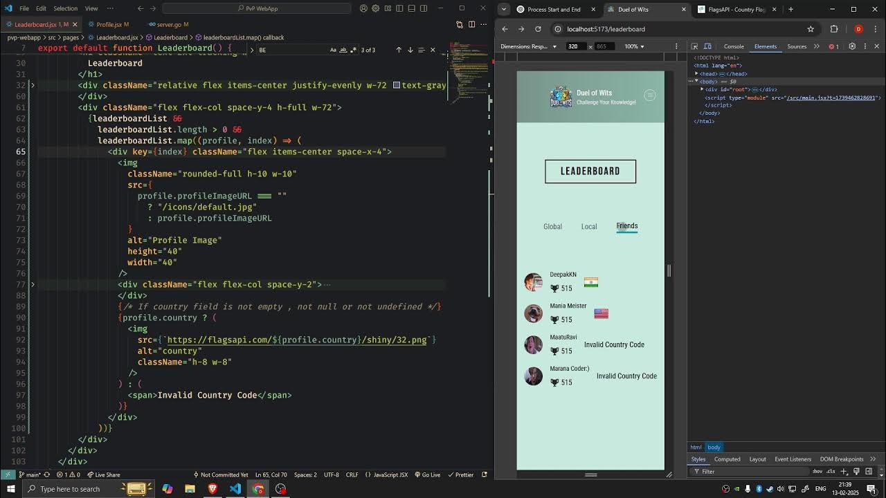 Working on Dashboard Page & More | Making a Multiplayer Quiz Game | React & Golang #45 - YouTube