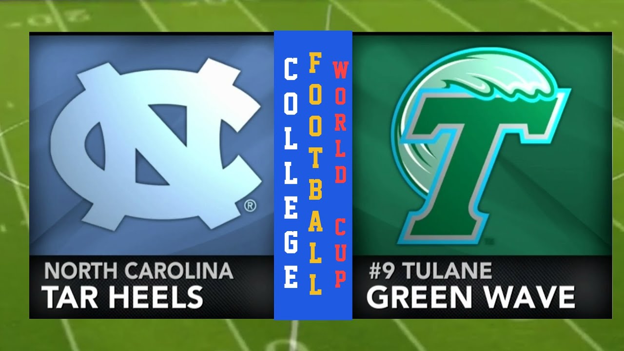 College Football World Cup Game 27 North Carolina versus Tulane - YouTube