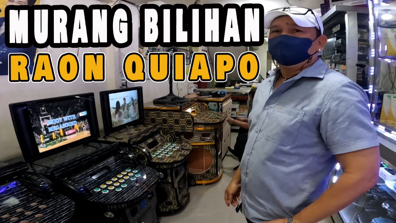 MURA AT QUALITY VIDEOKE MACHINES || QUIAPO RAON! - YouTube