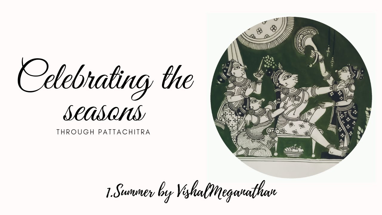 Seasons through pattachitra | Pattachitra drawing | Pattachitra of ...