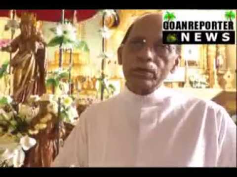feast of penha da franca at corlim church in tiswaddi taluka - YouTube