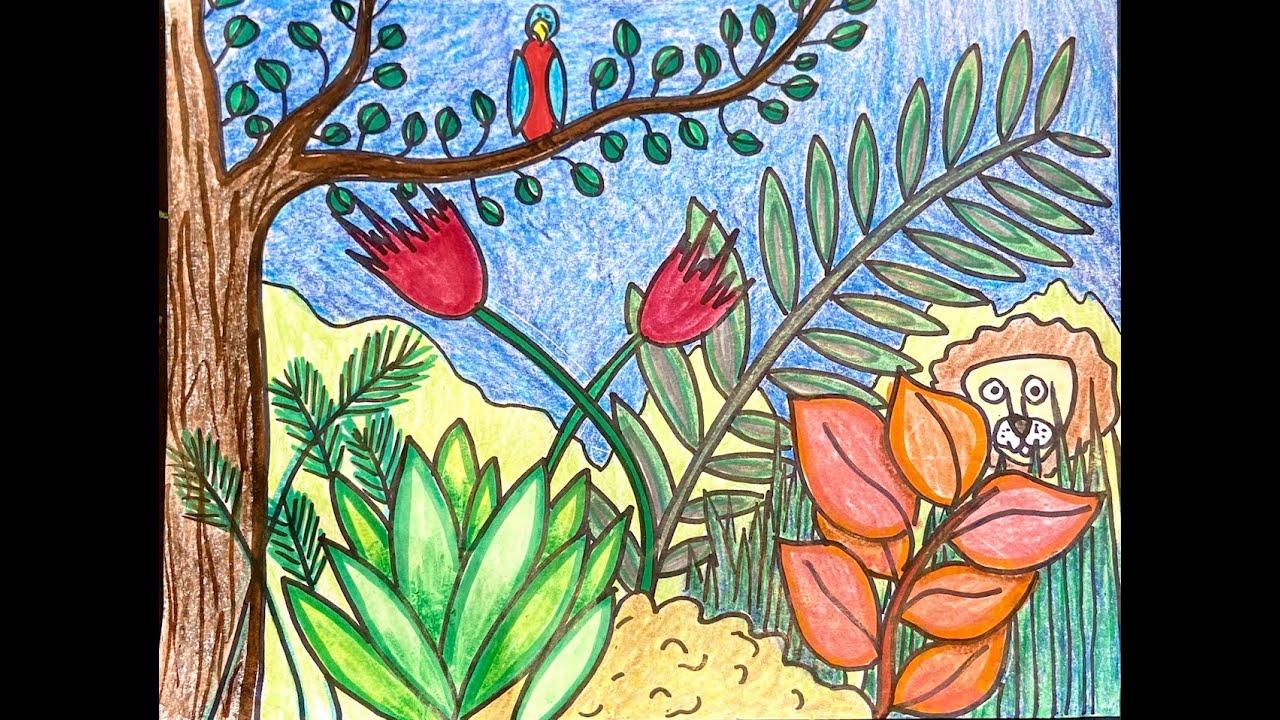 Henri Rousseau Jungle Paintings For Kids Five Fun Facts About Henri