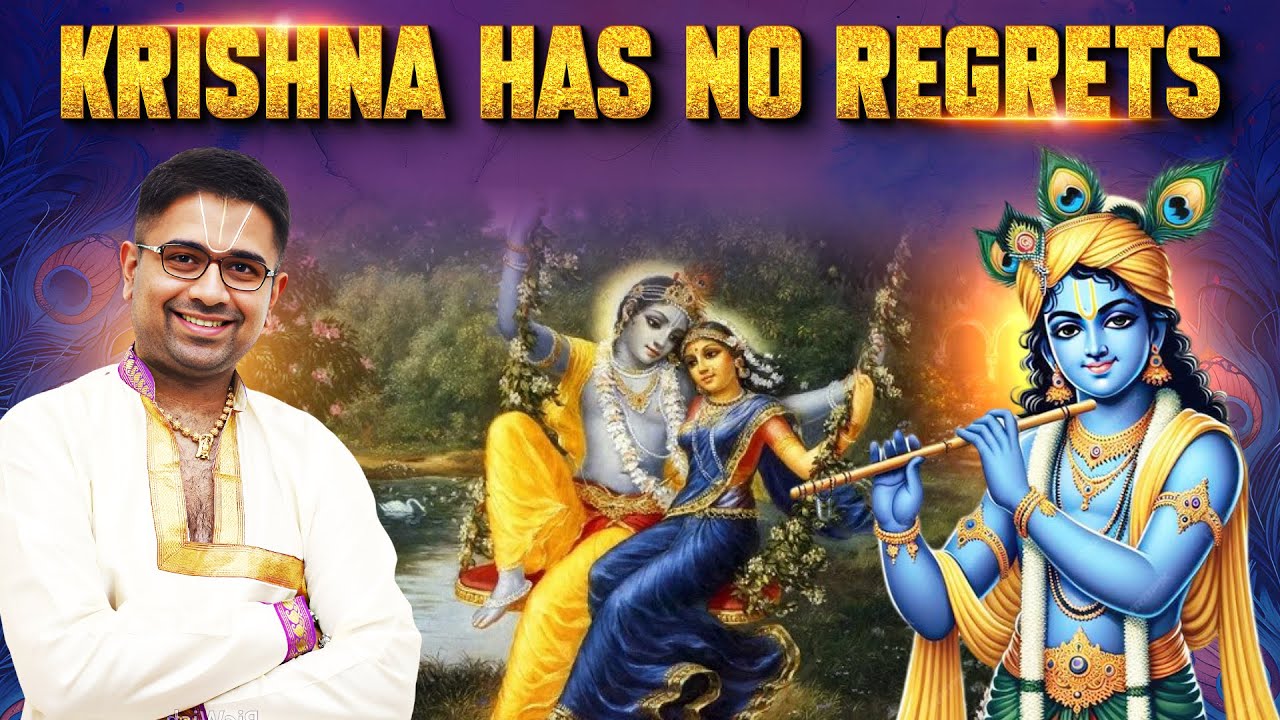 Krishna Has No Regrets! | Lord Krishna | English Upanyasam | Shri ...