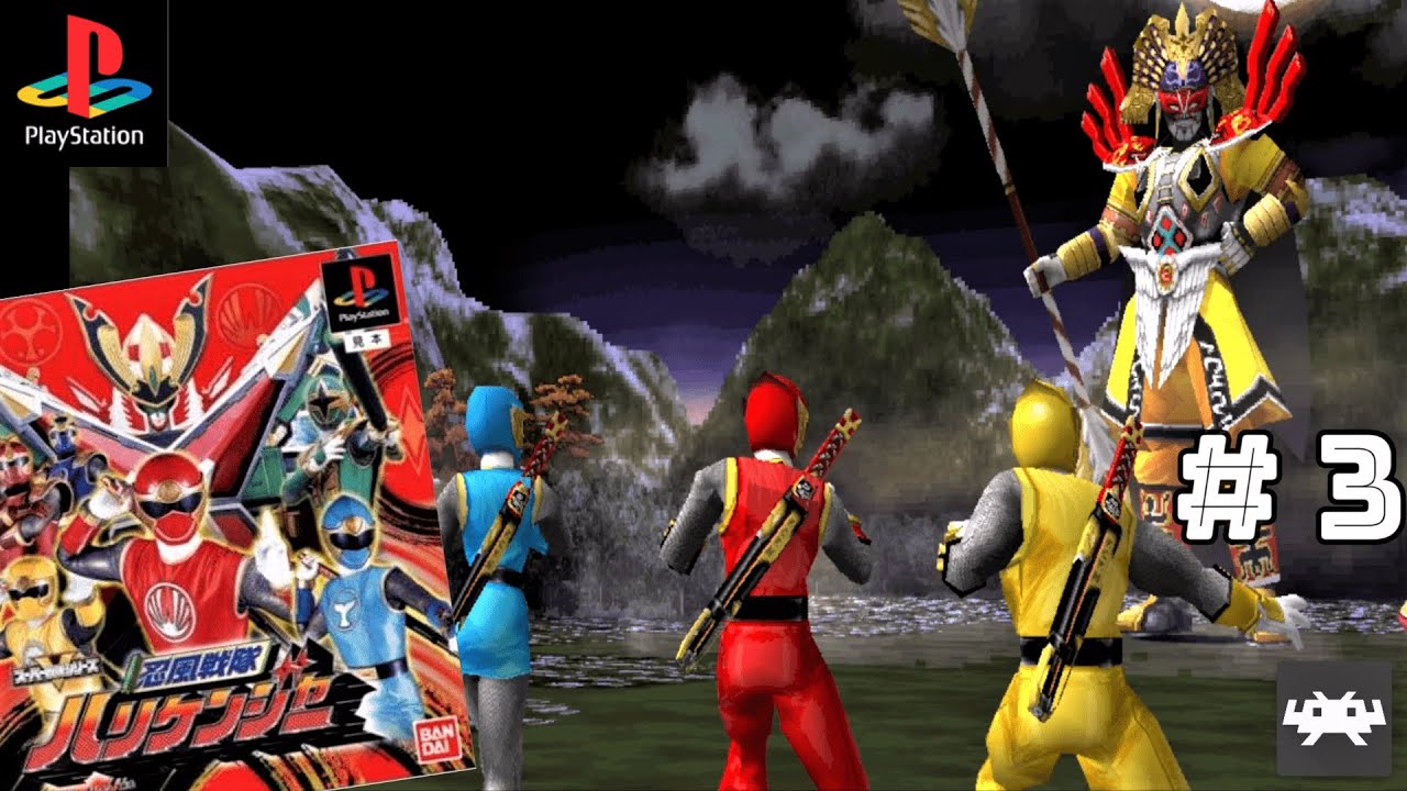 Ninpuu Sentai Hurricaneger (2002) Sony PlayStation Gameplay #3 in HD ...