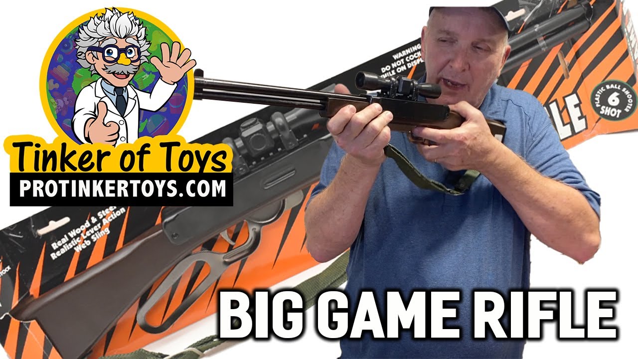Big Game Rifle - Western Repeater Rifle | 20C | Parris Toys - YouTube