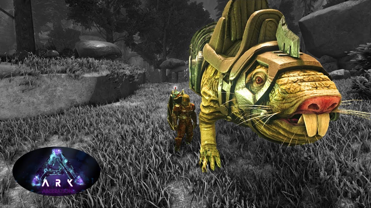 ARK Taming a Roll Rat and testing it - YouTube